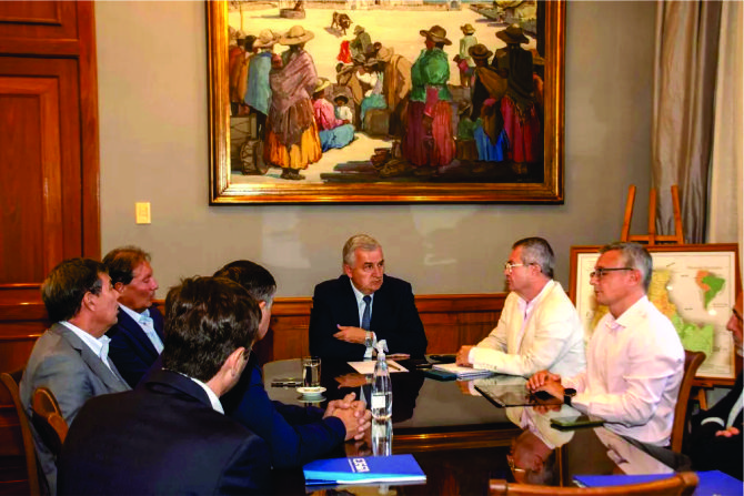 Parques solares: empresa Secco informó a Morales avance de obras en ...