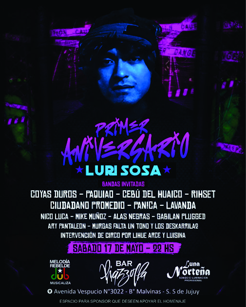 Recital Primer aniversario “Luri Sosa” – PERIODICO CIUDAD