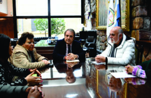 El vicegobernador Alberto Bernis recibió a autoridades de APOC ...